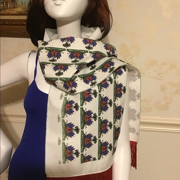 Jalukfab | Accessories | Haitian Scarf Rich Colors Unique Size 6x 9 2 ...